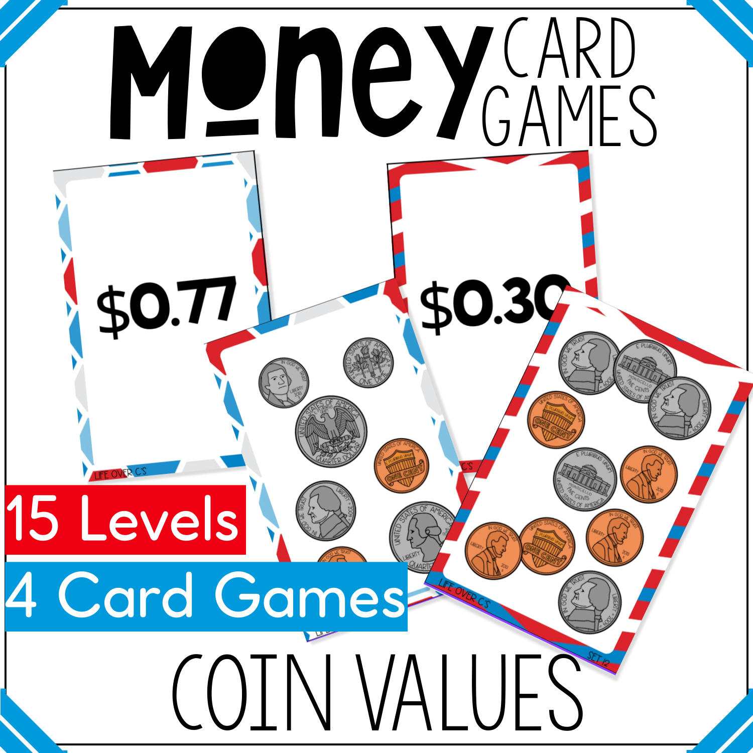 4 Engaging Money Card Games for 1st and 2nd Grade – lifeovercs
