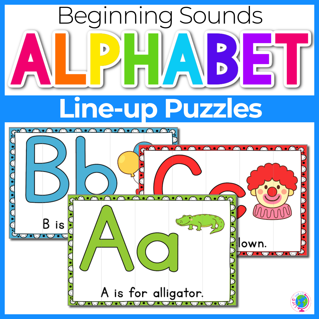 Beginning Sounds Alphabet Puzzles | lifeovercs