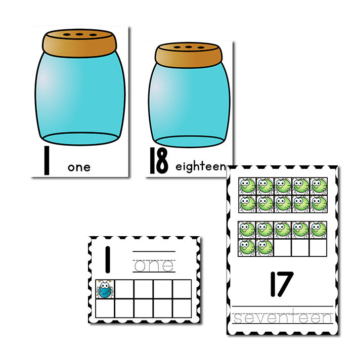 Beehive Theme Numbers 1-20 Counting Activities |... | lifeovercs