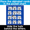 Alphabet Hide & Seek Pocket Chart Cards | Peanut... – lifeovercs