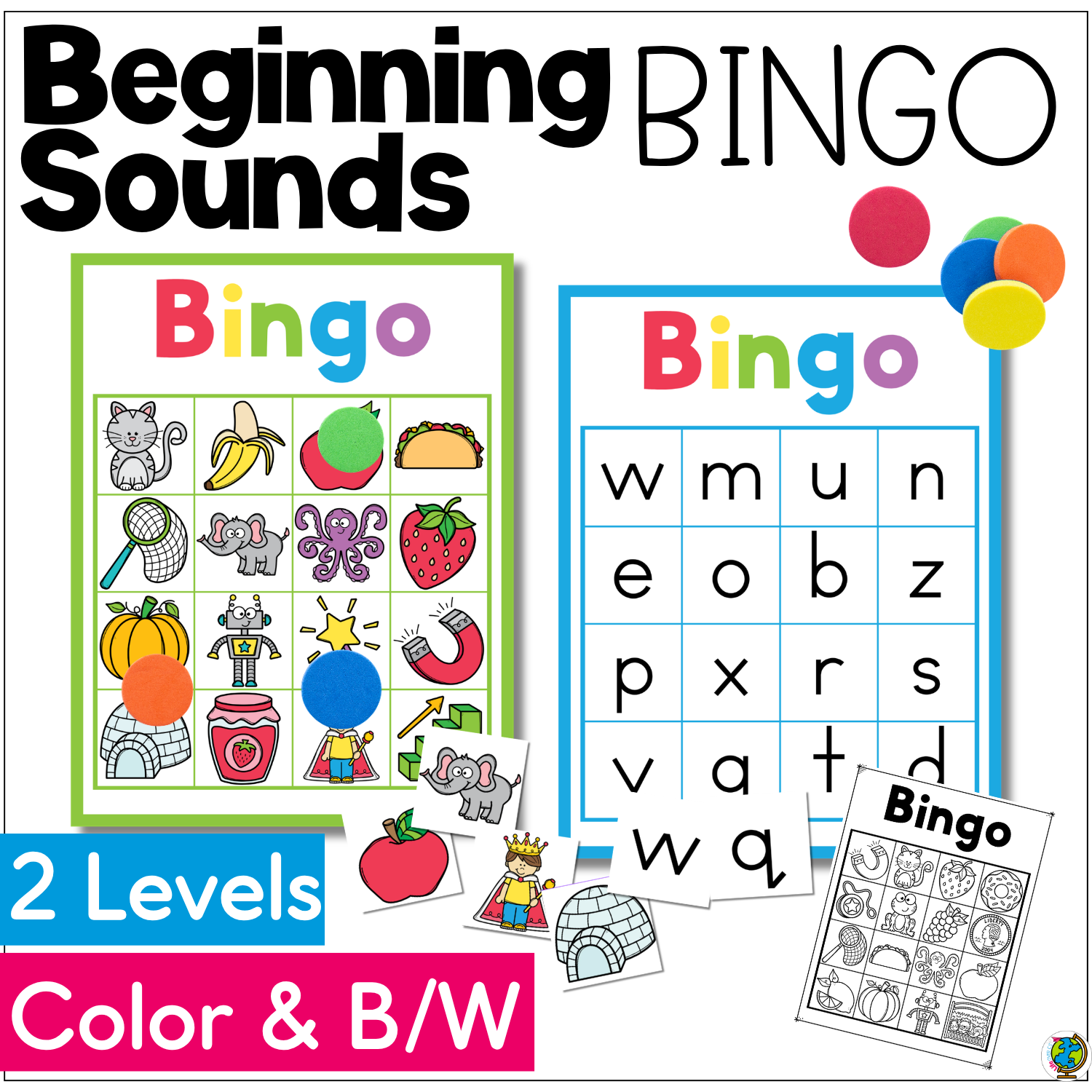 Beginning Sounds BINGO – lifeovercs