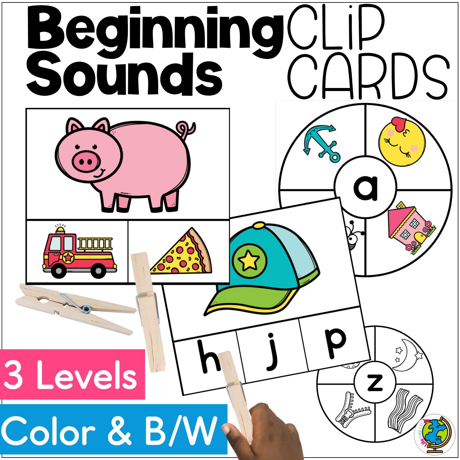 Beginning Sounds Activity Pack for Phonemic... – lifeovercs