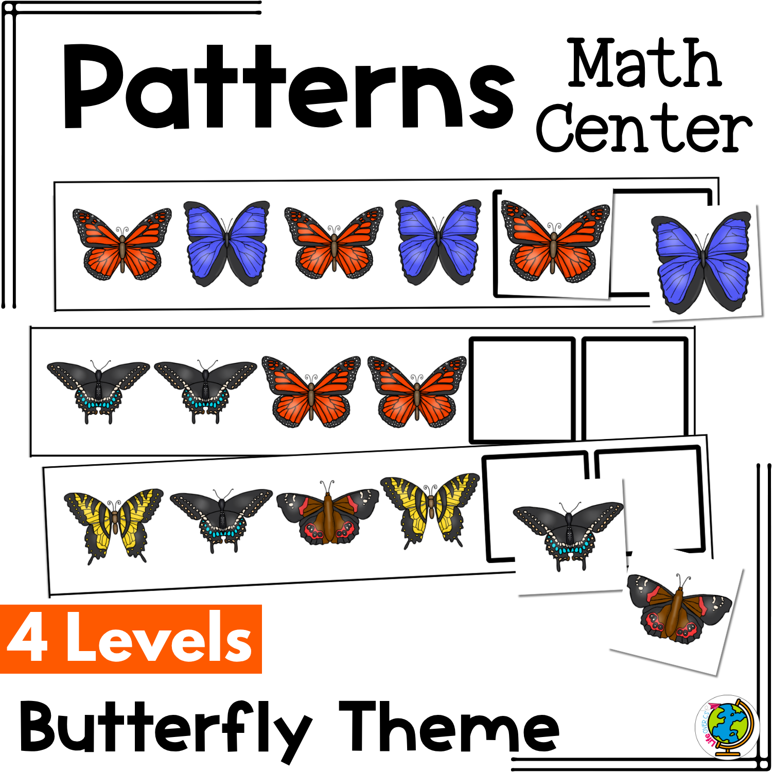 Butterfly Life-Cycle Puzzles for Numbers 1-20 – lifeovercs