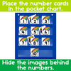 Numbers 0-120 Hide & Seek Pocket Chart Cards | Rainbow – lifeovercs