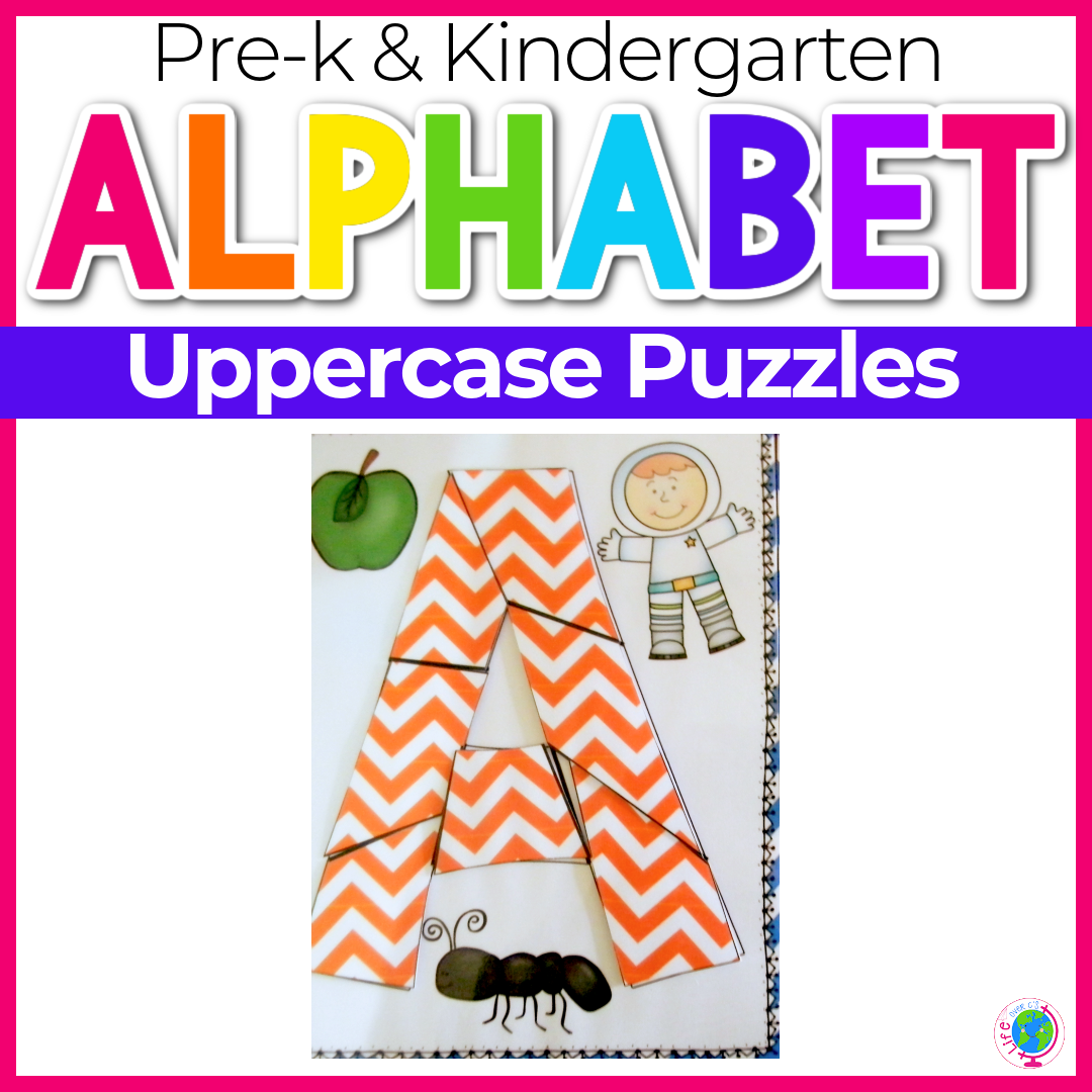 Alphabet No-Prep Printables plus centers: Uppercase... – lifeovercs