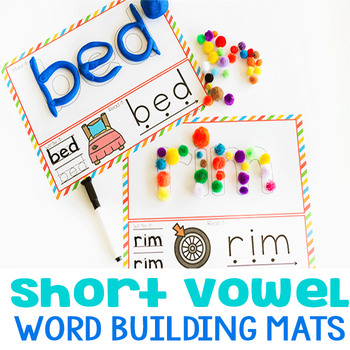 210 Printable CVC Word Mats for Preschool and... – lifeovercs