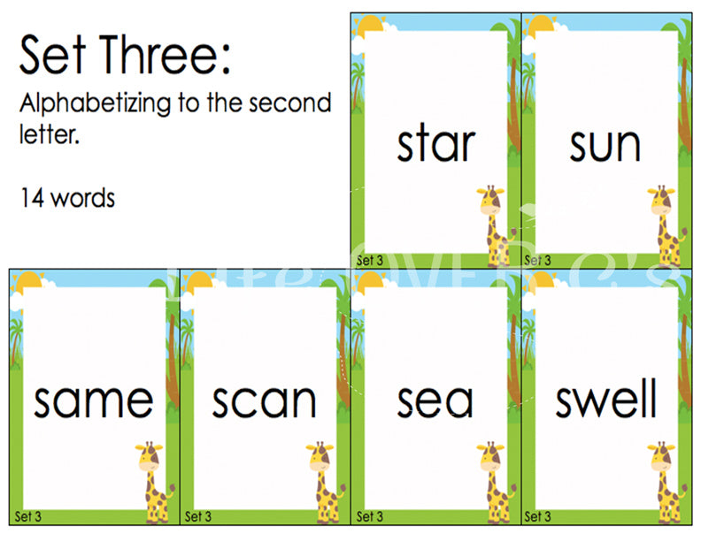 Alphabetical Order "War" Card Game Center – lifeovercs