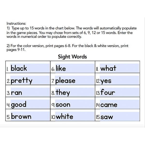 Sight Word Editable Hide & Seek Pocket Chart Cards | Easter Theme ...